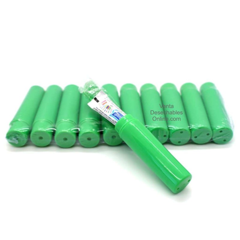 Kit de 10 cepillos con pasta dental