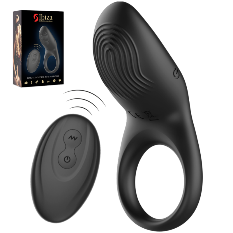 Anillo Vibrador Con Control Remoto y Contacto Total