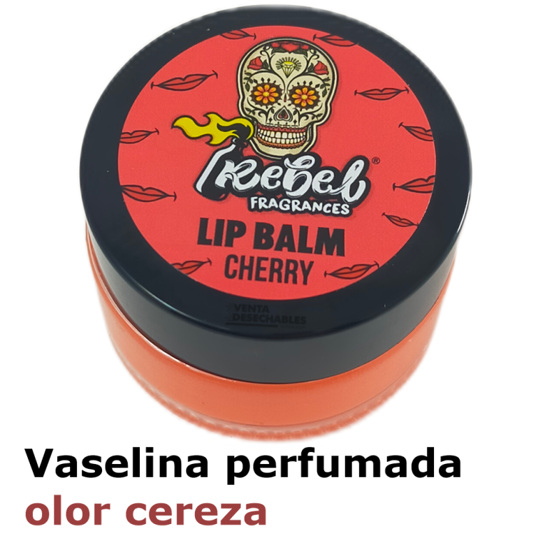 Vaselina Perfumada Rebel Sabor Cereza